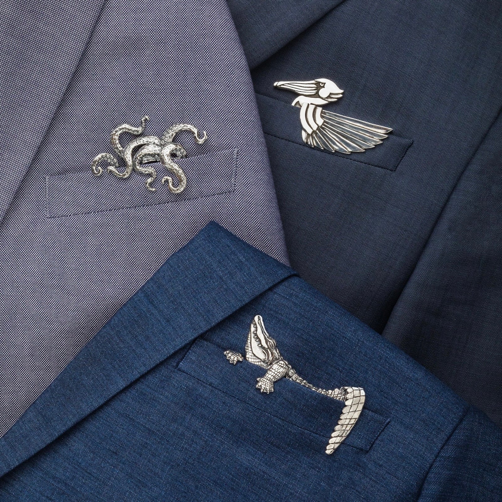 Alligator Pocket Square™ – Jose Balli Jewelry