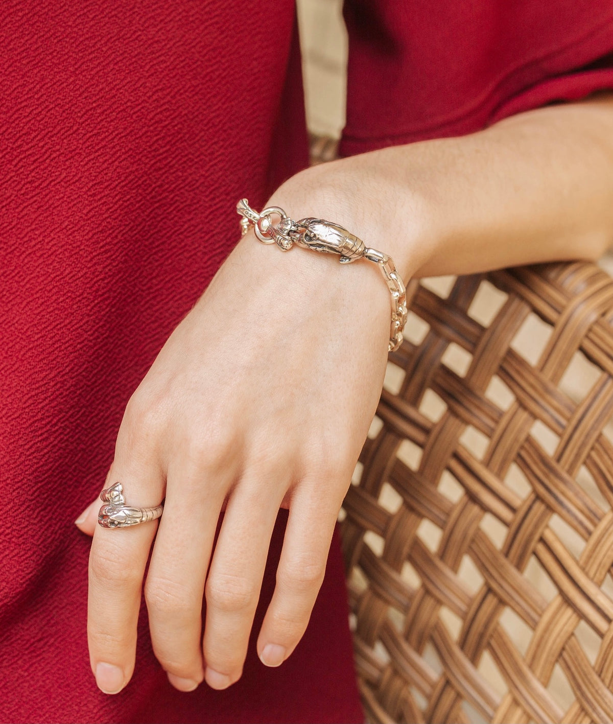 Crawfish Wrap Ring – Jose Balli Jewelry